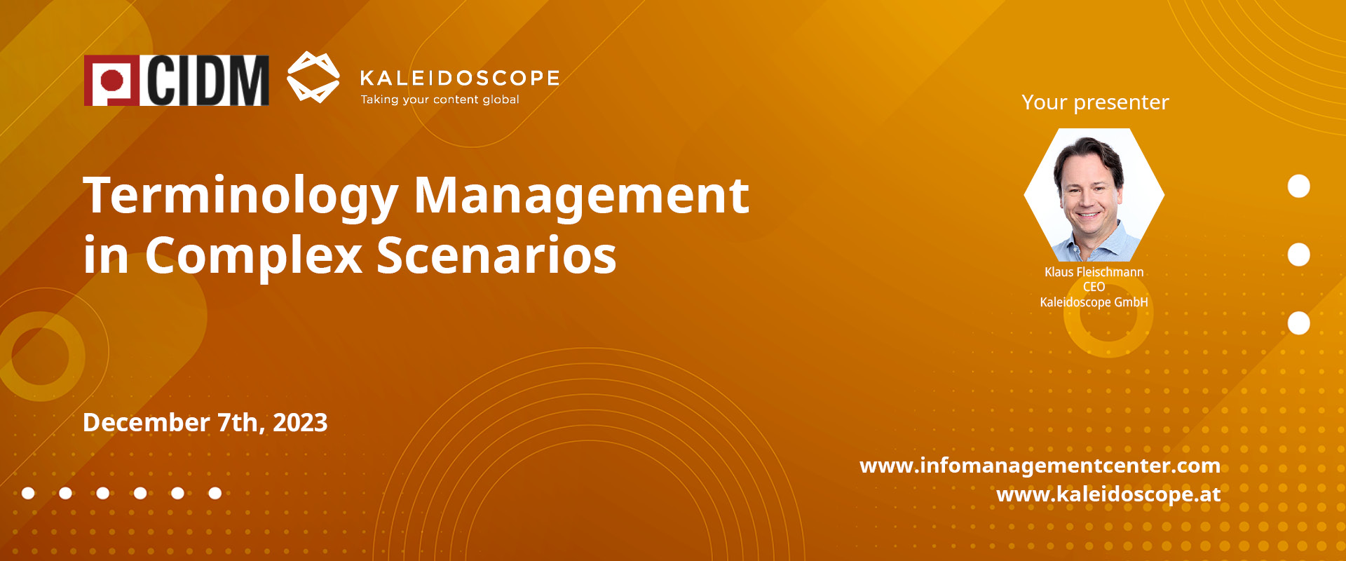 Terminology Management in Complex Scenarios - Kaleidoscope